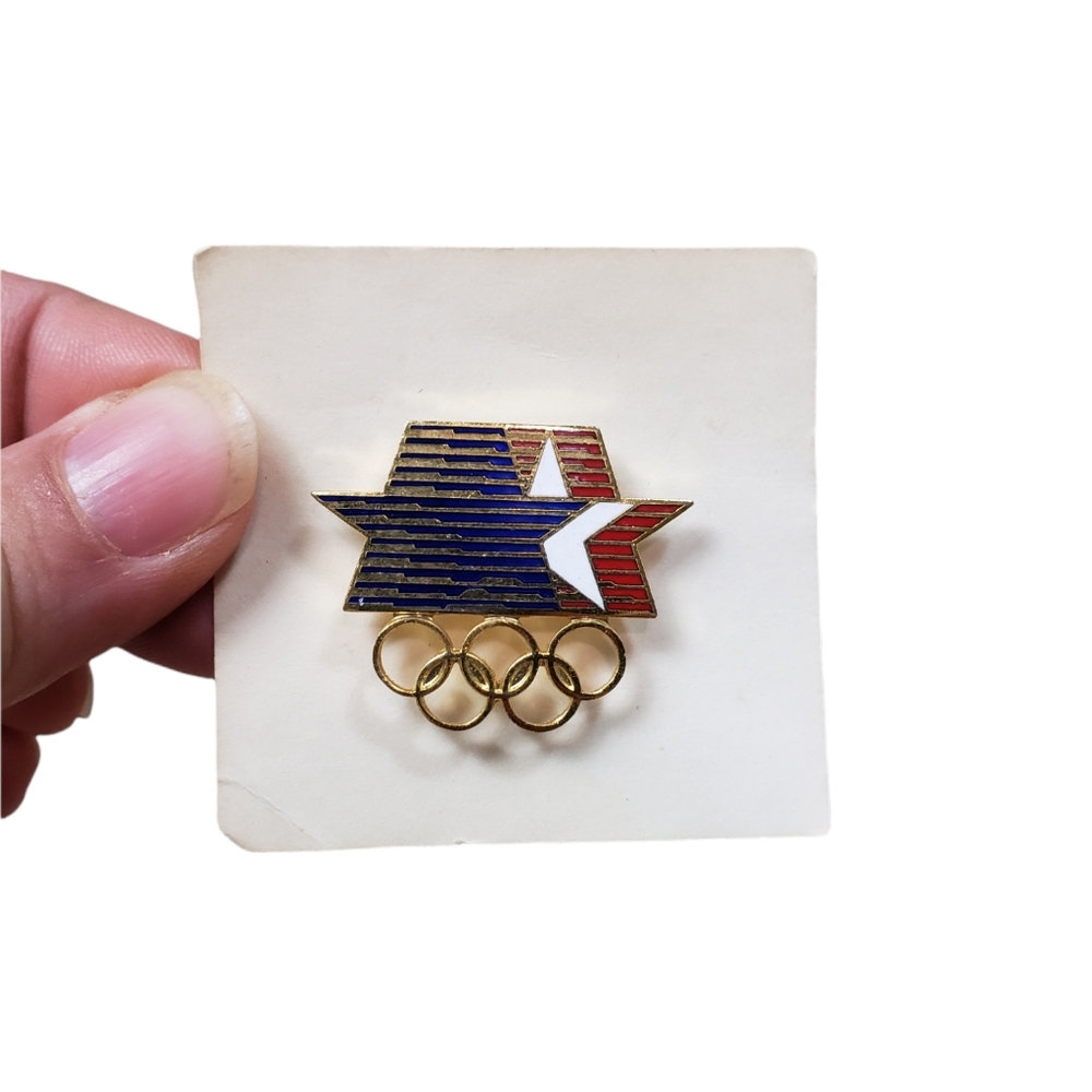 Vintage 1984 Olympics Series Ii Official Collector Pin - Gem